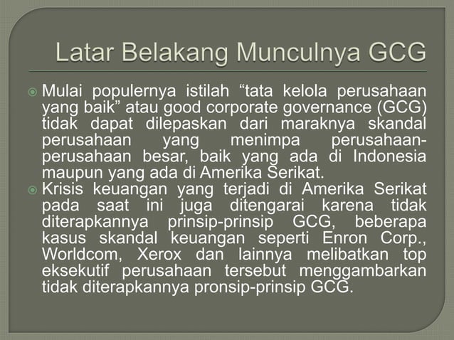 Etika bisnis dan informasi GCG | PPTX