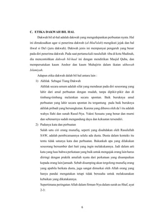 ETIKA DAKWAH BI-ALHIKMAH DAN ETIKA DAKWAH BI-ALHAL_baru.docx
