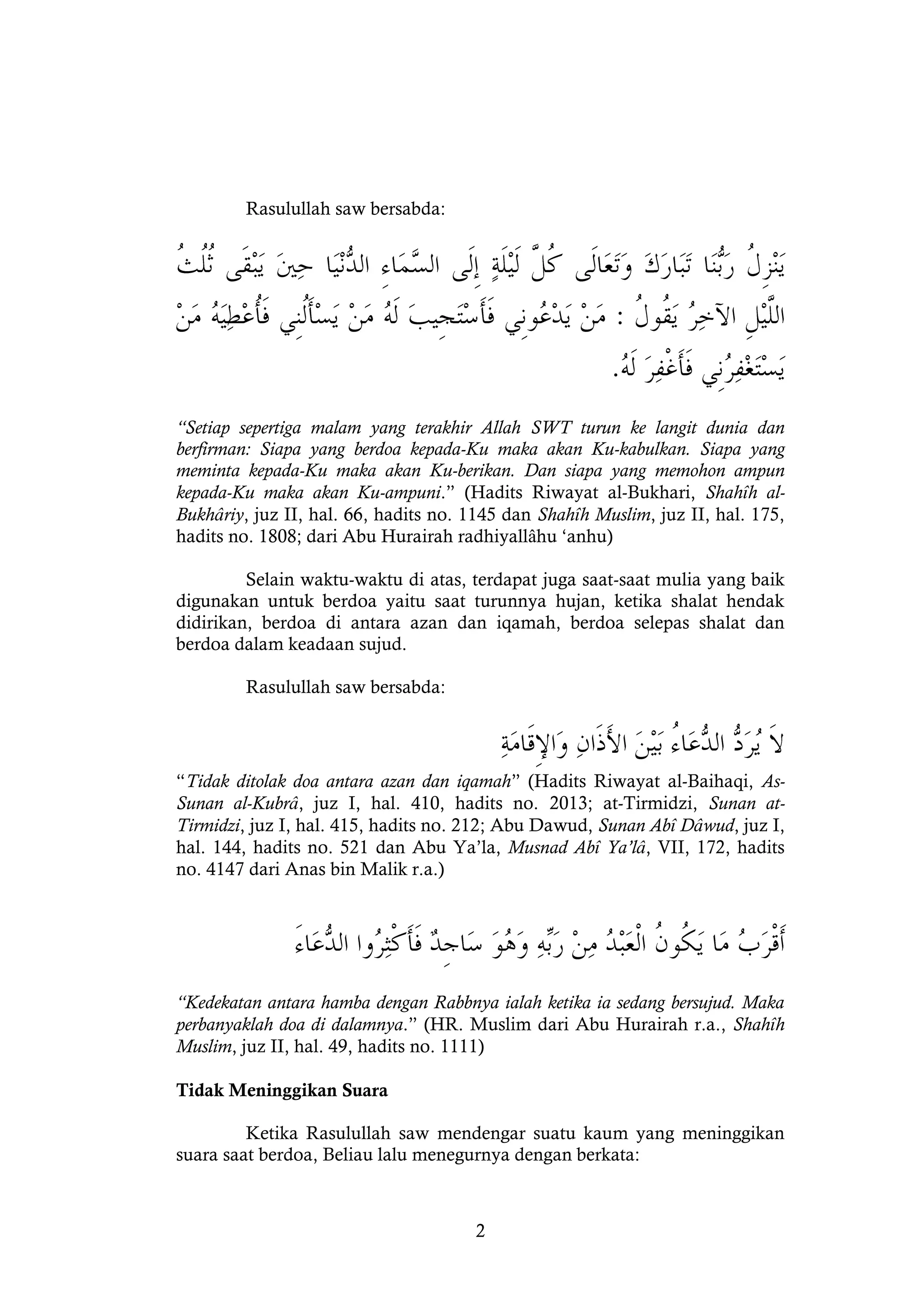 Etika dalam berdoa | PDF