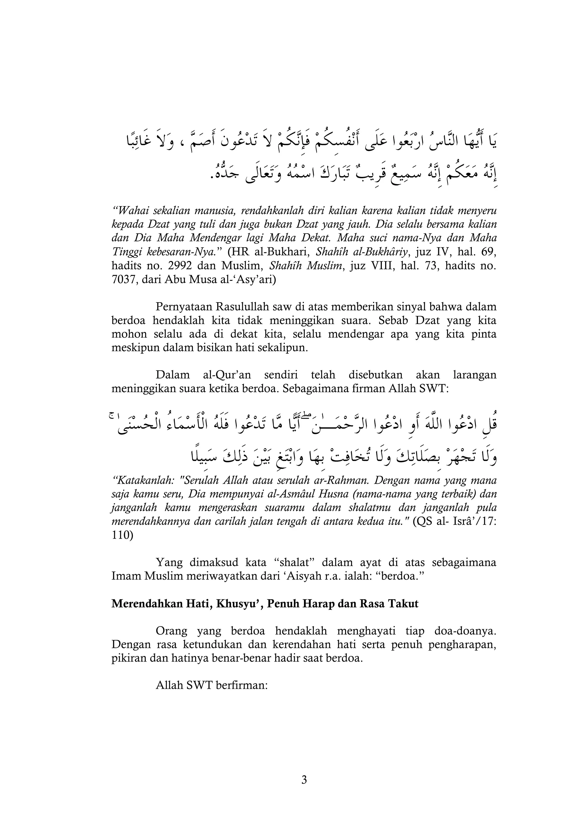 Etika dalam berdoa | PDF