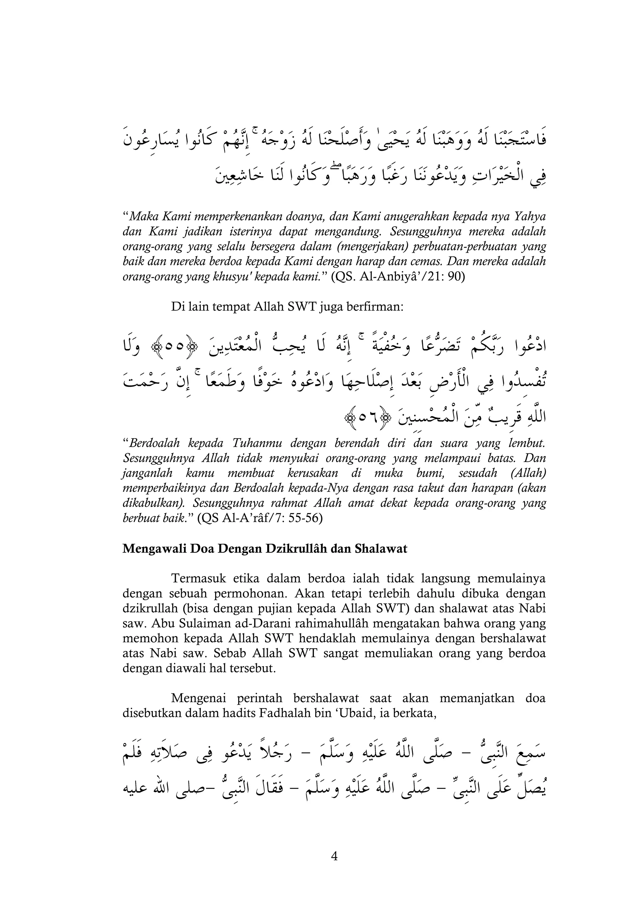 Etika dalam berdoa | PDF