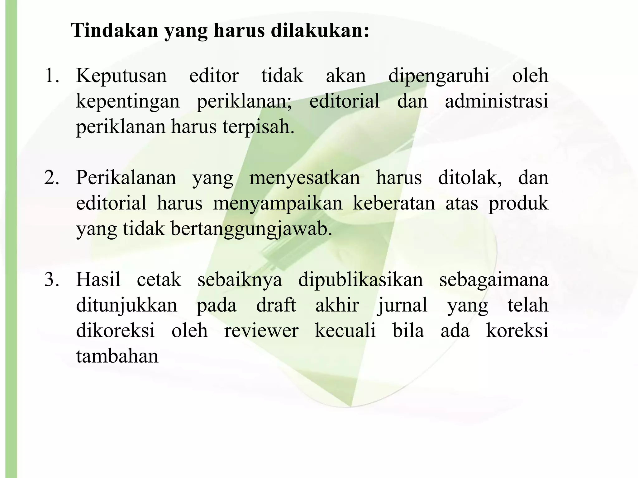 Etika dalam penulisan | PPTX