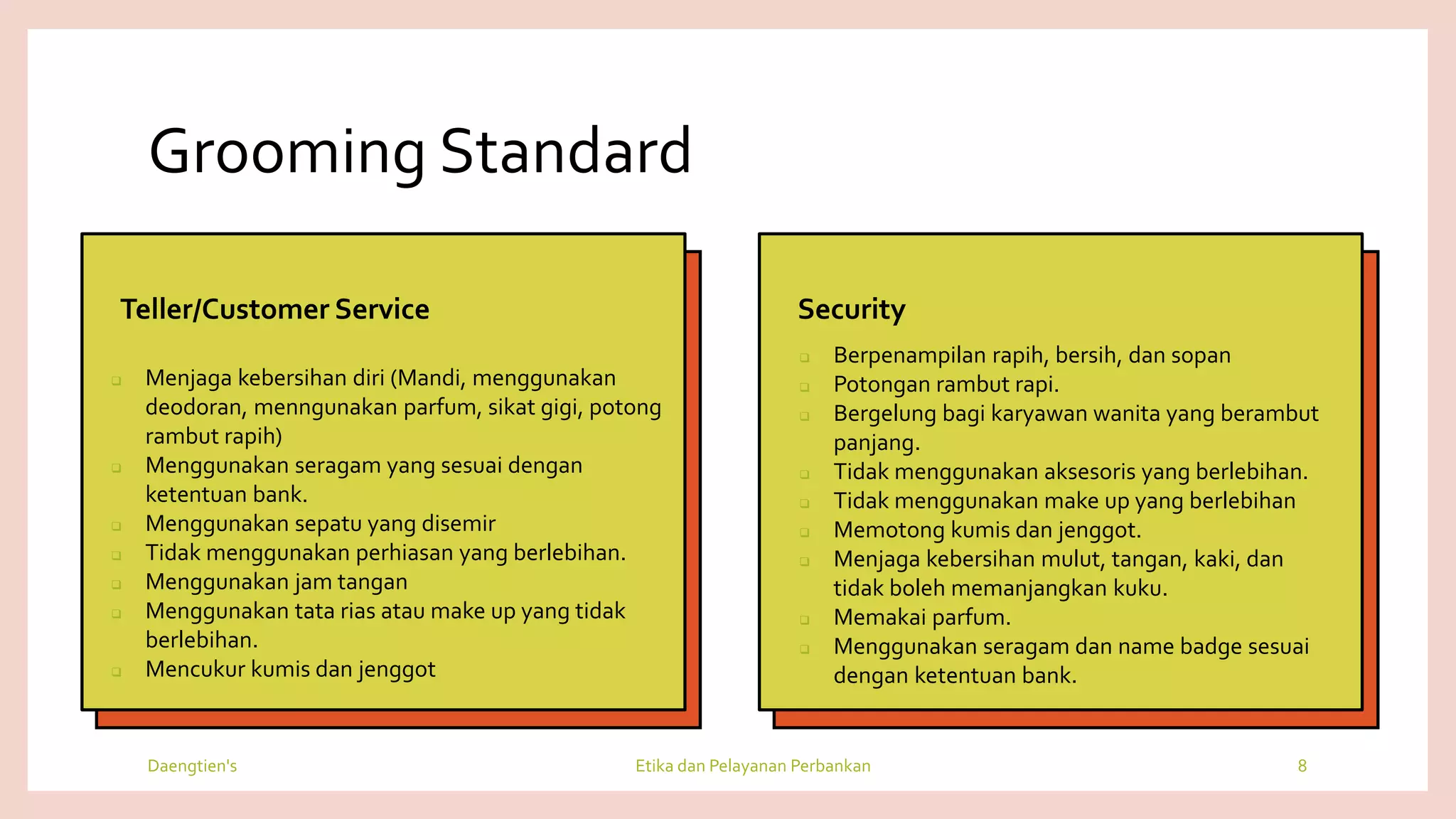 Etika dan Standar Pelayanan Perbankan _ Bank Lampung.ppt