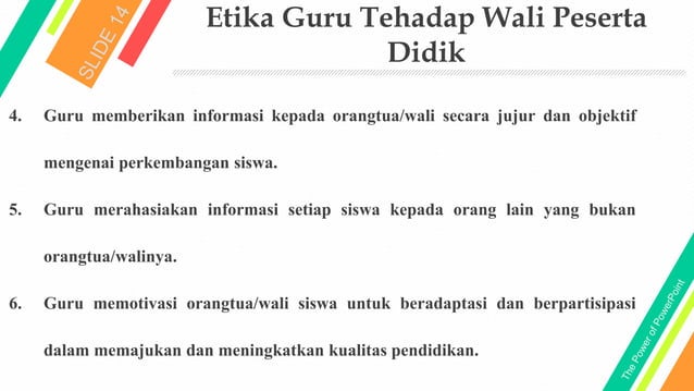 Etika guru | PPTX