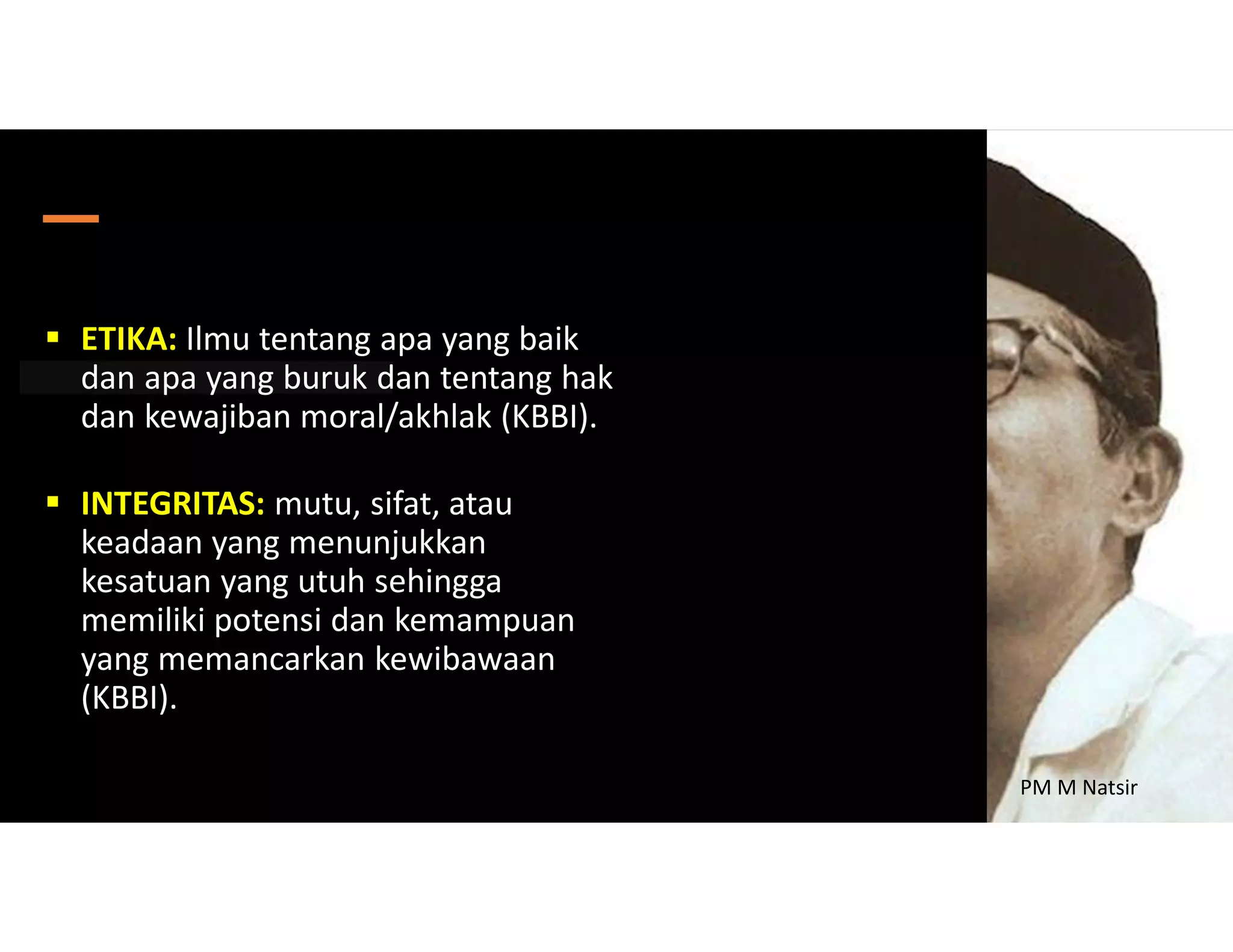 Etika & Integritas Kepemimpinan Pancasila | PDF