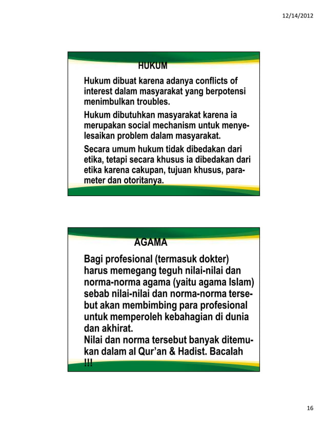 Etika ked dan profesionalisme baru | PDF