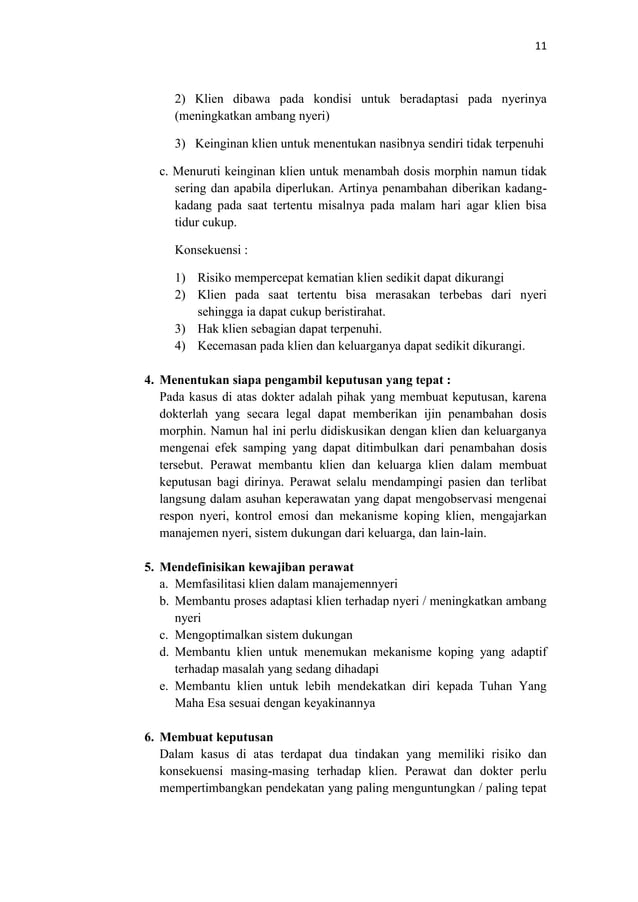 Etika keperawatan dilema etik | DOCX