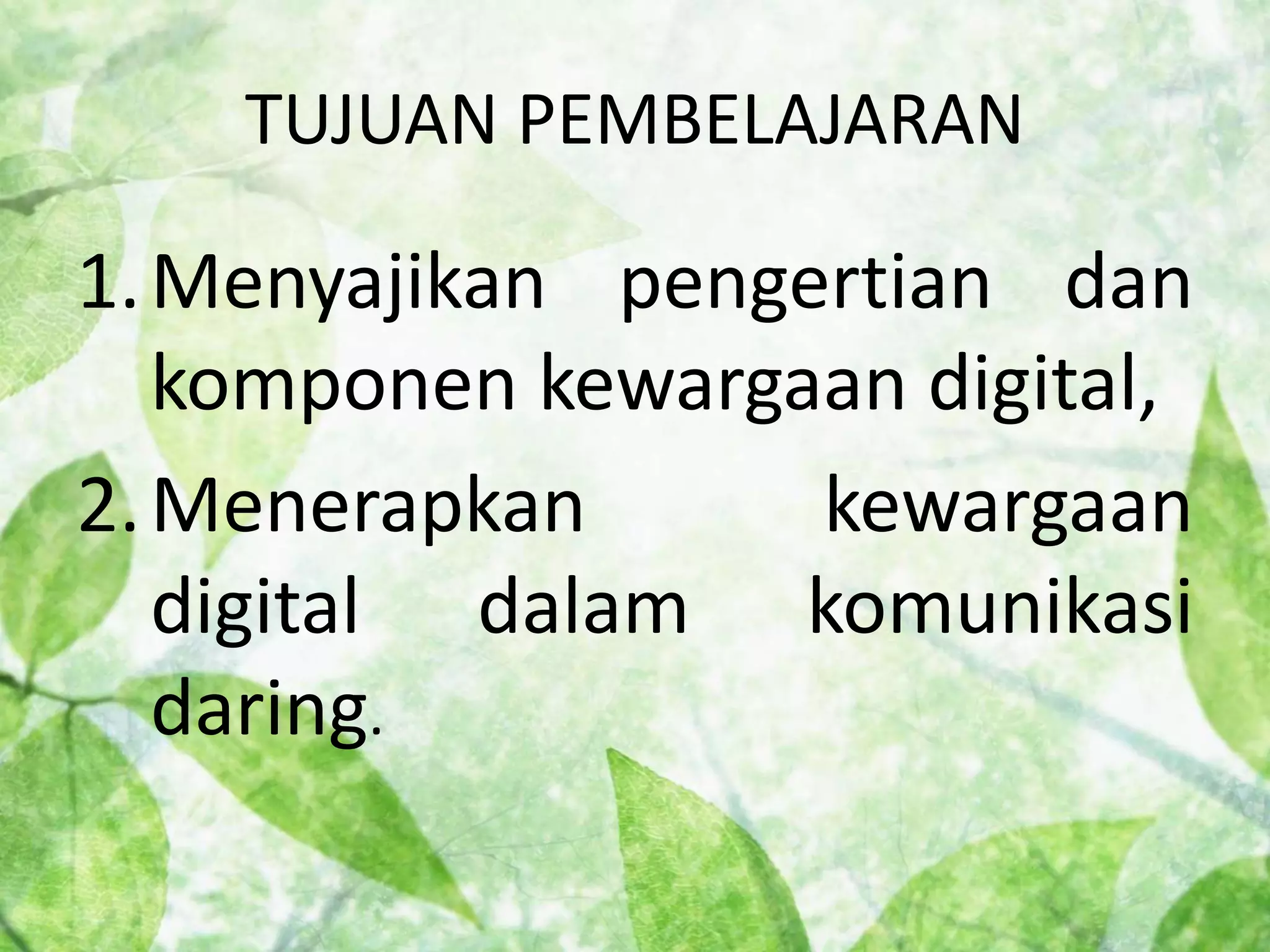 Etika kewargaan digital | PPTX