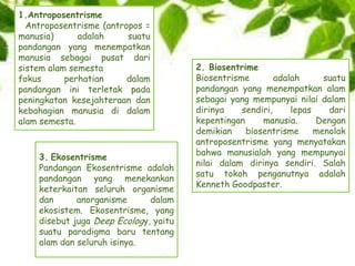 Etika lingkungan hidup | PDF