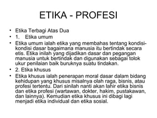 Etika moral profesi keperawatan | PPT
