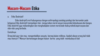 Etika, norma, dan kode etik profesi | PDF