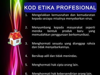 Etika penggunaan internet | PPT