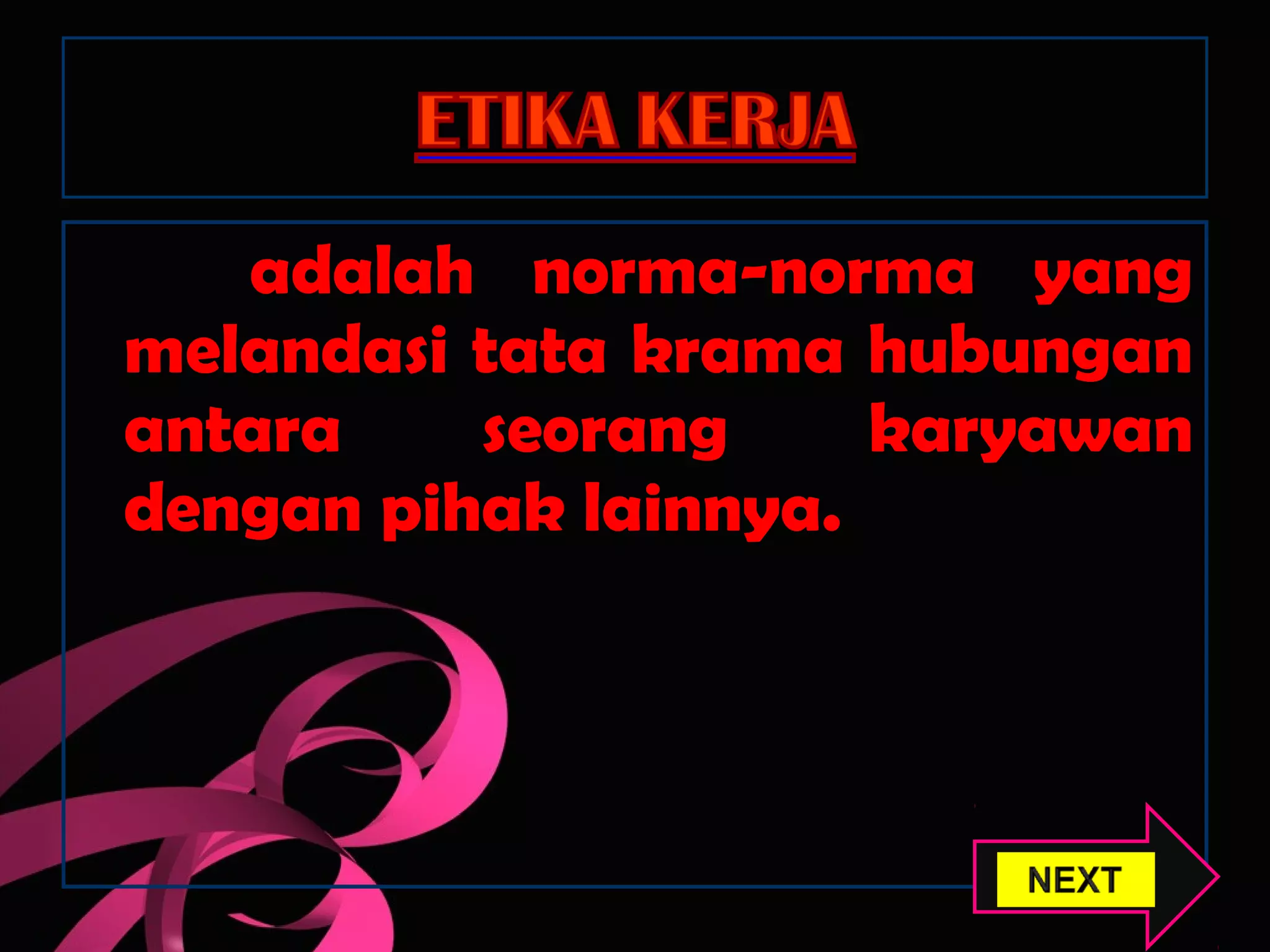 Makul Etika Profesi Kelompok 8 Etika personal kantor | PPT