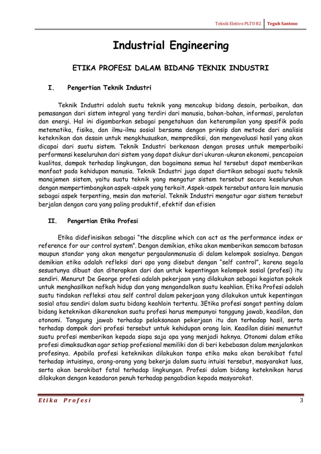 Etika profesi | PDF