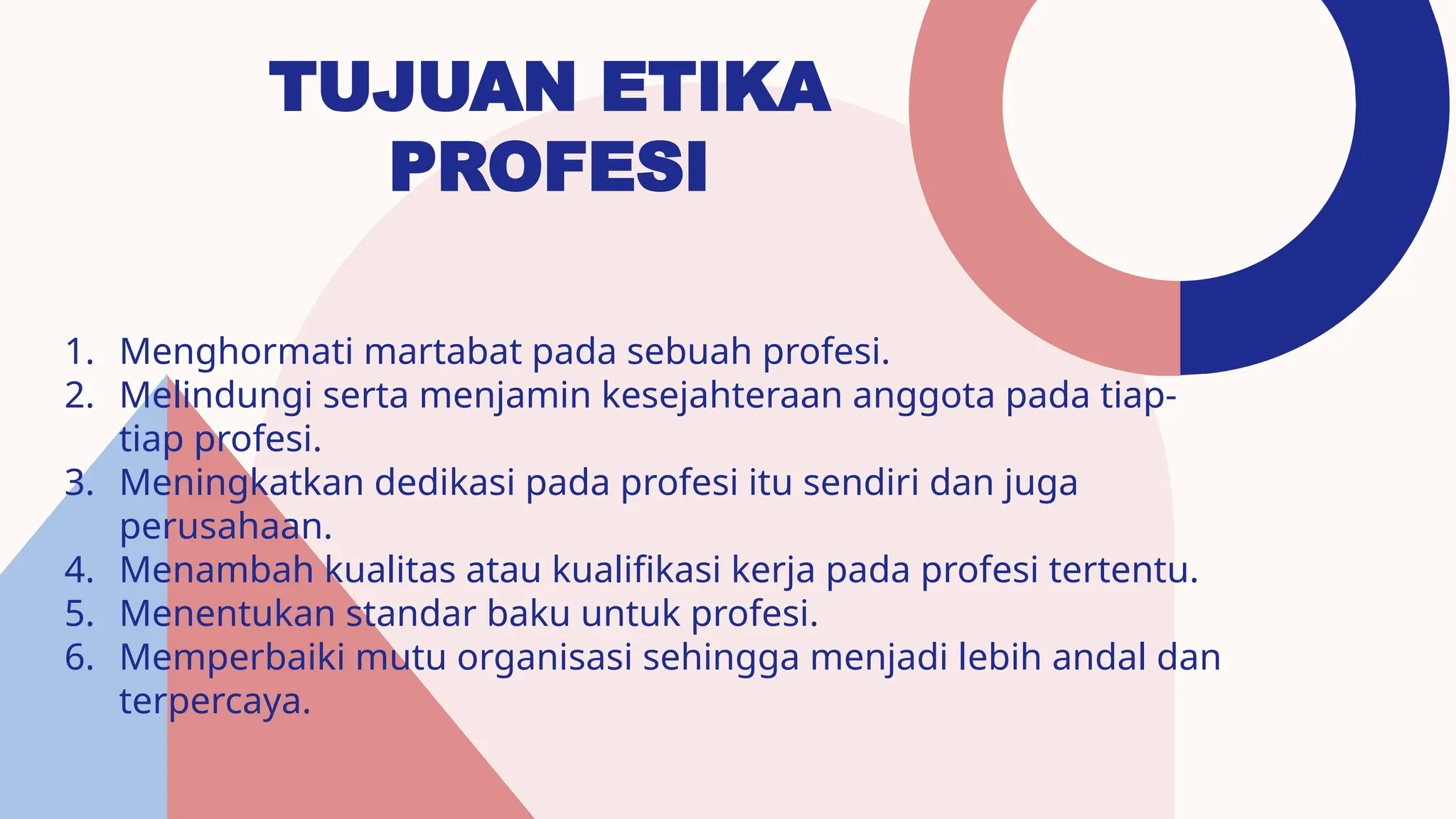 Etika Profesi bagi mahasiswa (pertemuan 1) | PPTX