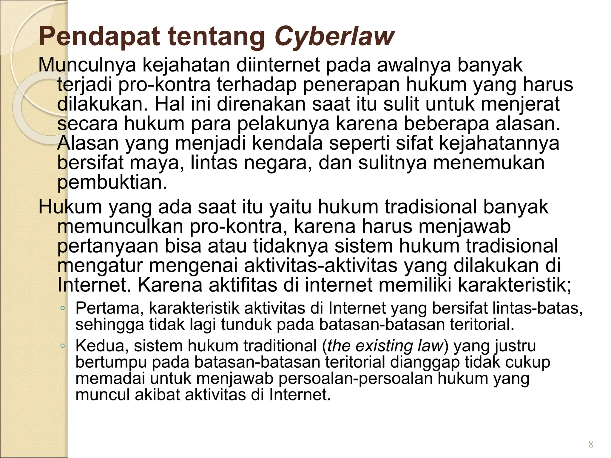 Etika Profesi-CYBER CRIME n CYBER LAW.ppt