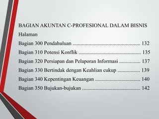 Etika Profesi Akuntansi Kelompok PPT B.Indonesia | PPTX