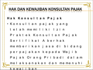 Etika profesi konsultan pajak | PPTX