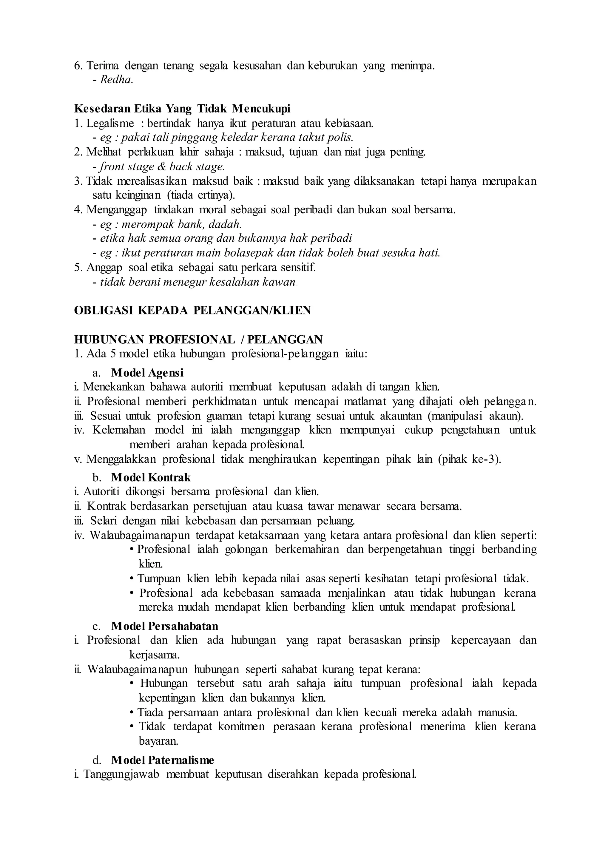 Etika profesional | DOCX