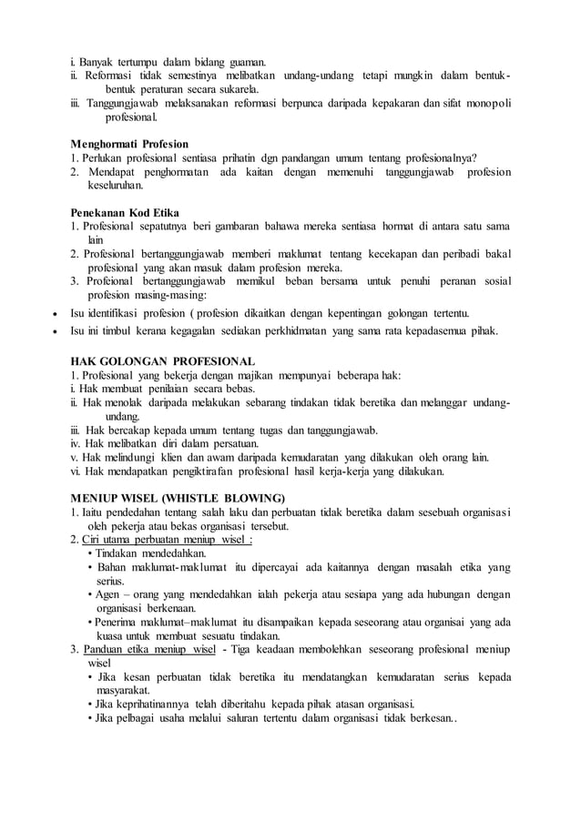 Etika profesional | DOCX