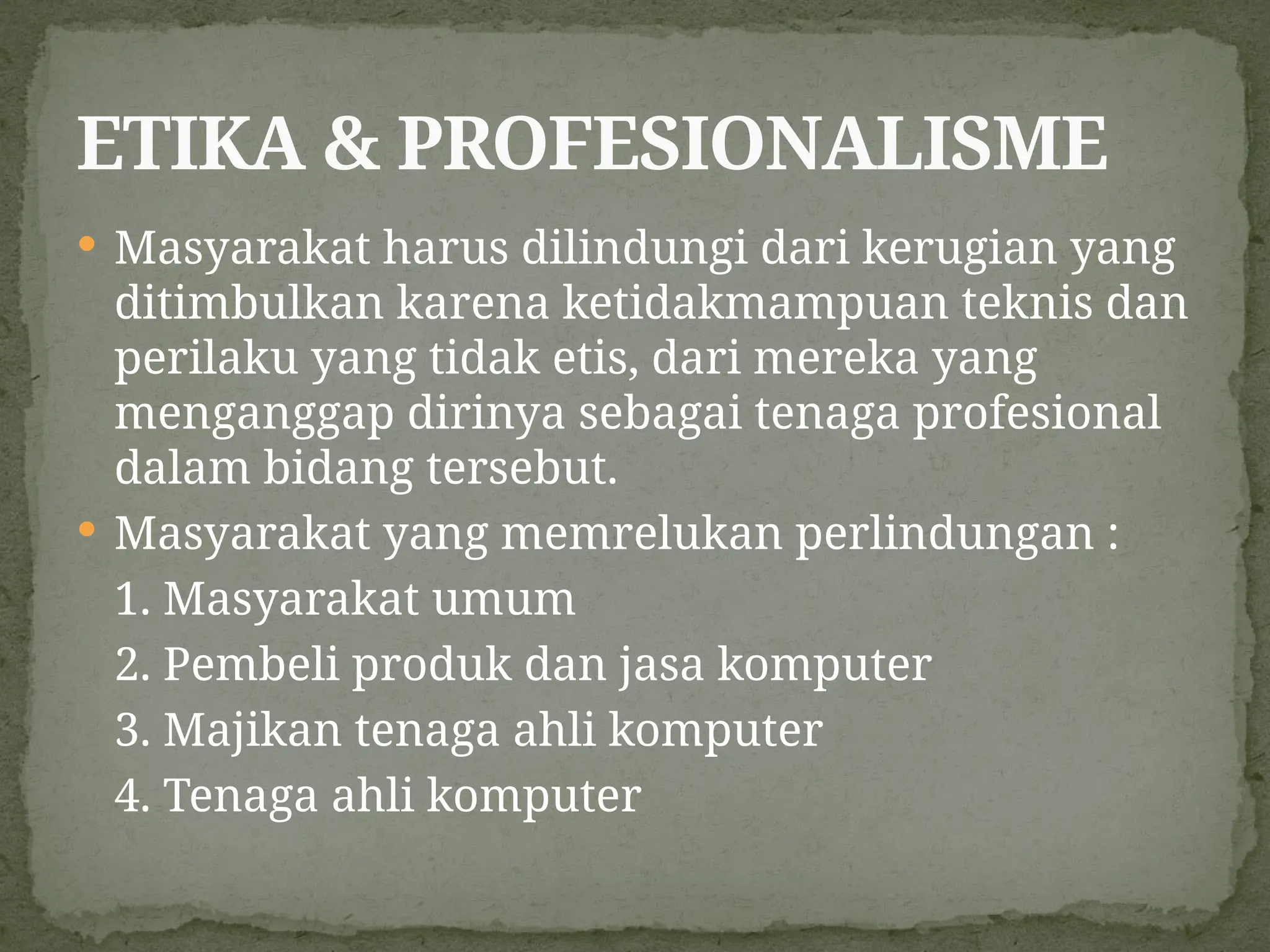Etika dan Profesionalisme dalam unia pekerjaan .pptx