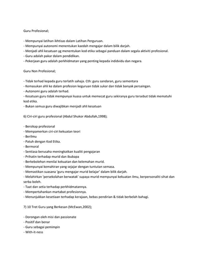 Etika profesion keguruan dan akauntablilti | DOC