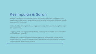 Etik dan Disiplin apoteker | PPTX