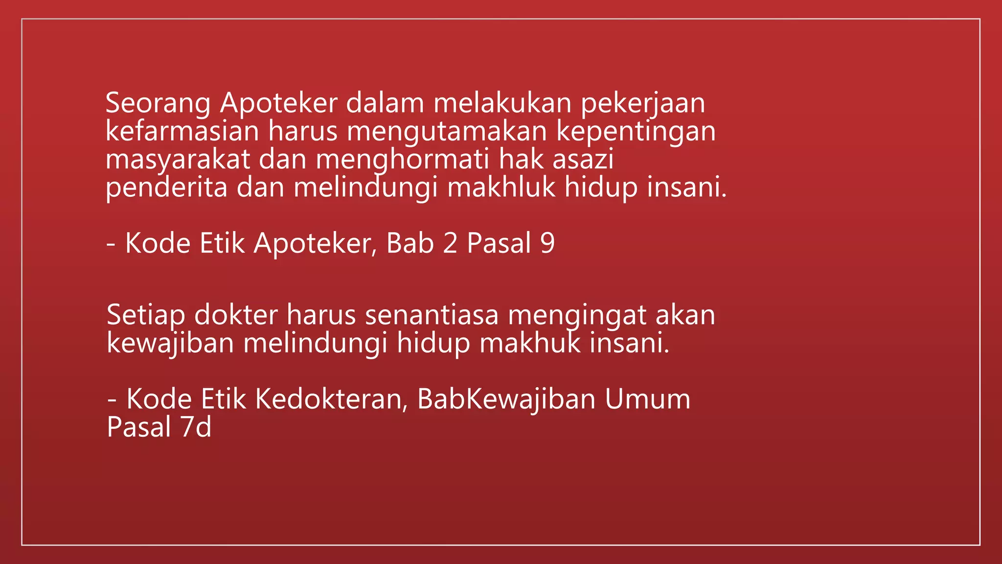 Etik dan Disiplin Apoteker Kelompok 1 | PPTX