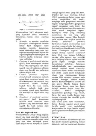 REGULASI EMOSI (DASAR KONSEPTUAL) | PDF