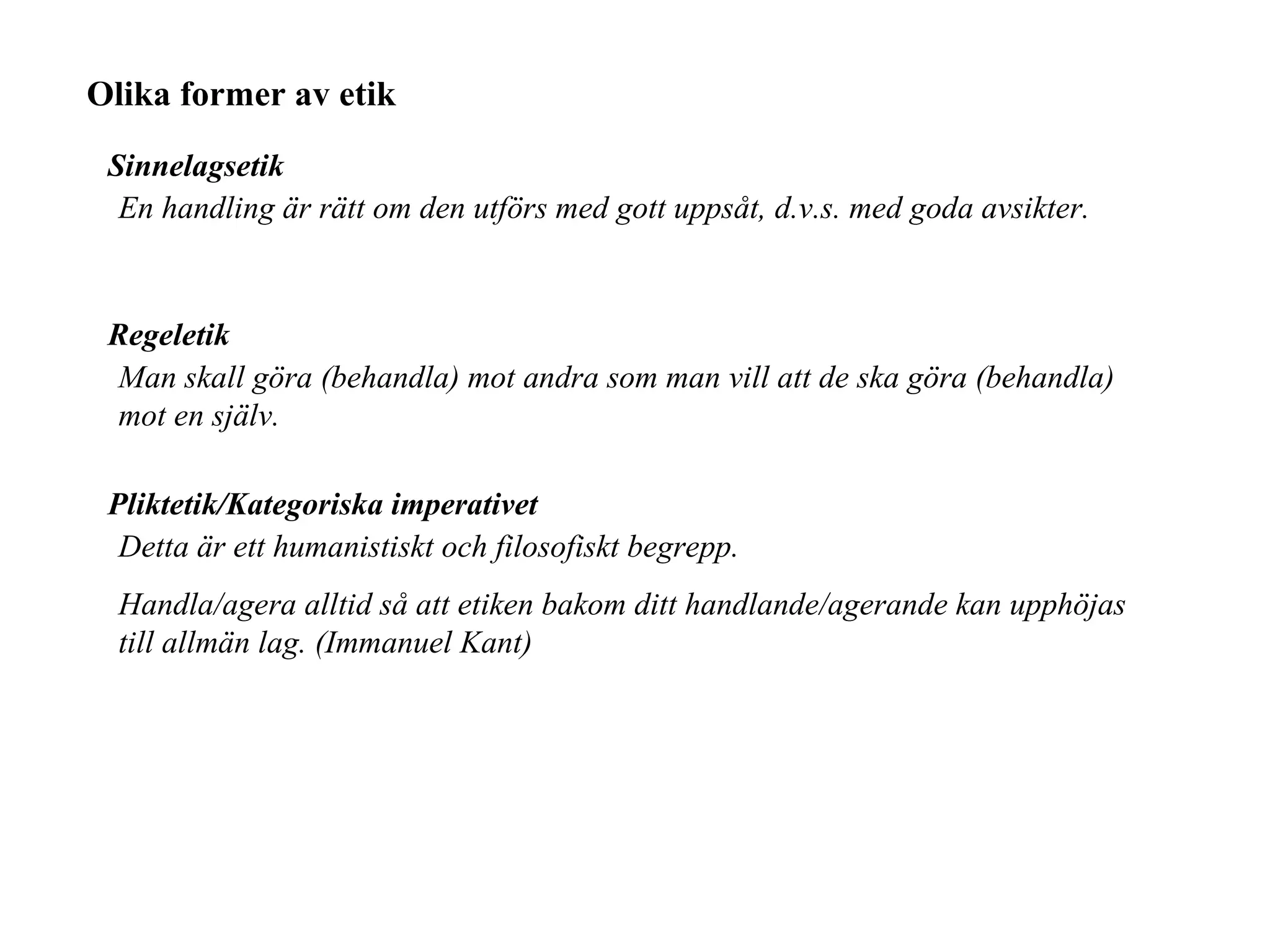 Etik och moral | PPT