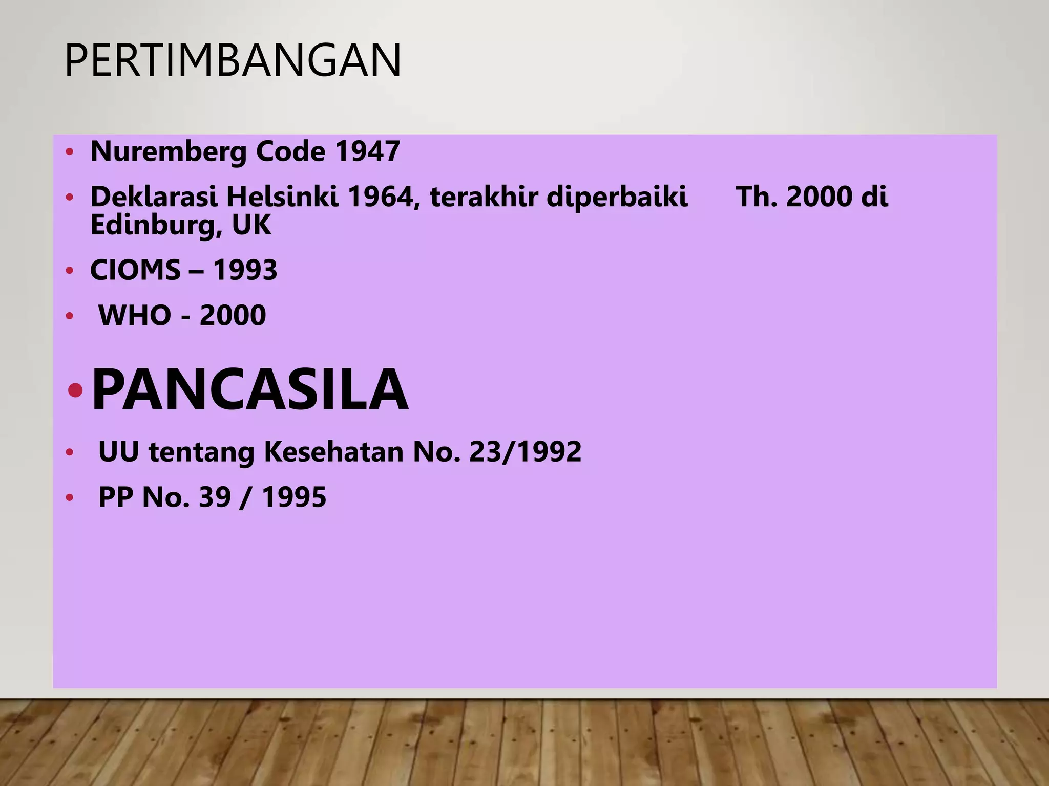 ETIK PENELITIAN KESEHATAN .ppt
