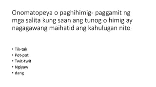 Grade 9- Etimolohiya at pinagmulan ng mga salita | PPTX