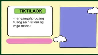 Grade 9- Etimolohiya at pinagmulan ng mga salita | PPTX