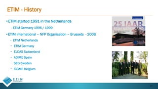 Introduction to ETIM by the Electrical Distributors' Association | PDF