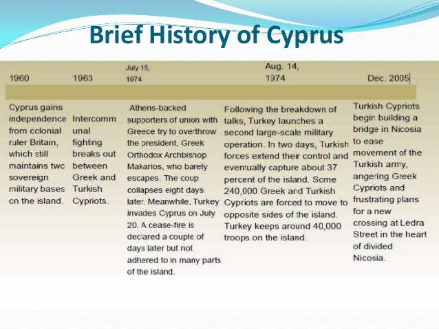 TURKEY CYPRUS CONFLICT WITH GREECE HISTORICAL