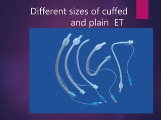 ET intubation( Endotracheal Intubation) | PPTX