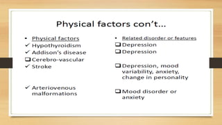 Etiological theories. (causes of mental disorder) | PPTX
