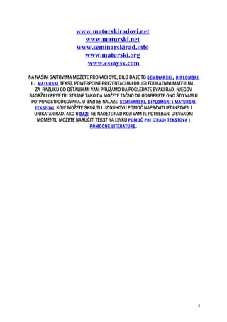 Etiologija, patologija i klinicka slika neurofibromatoze tipa1 i tipa 2 ...