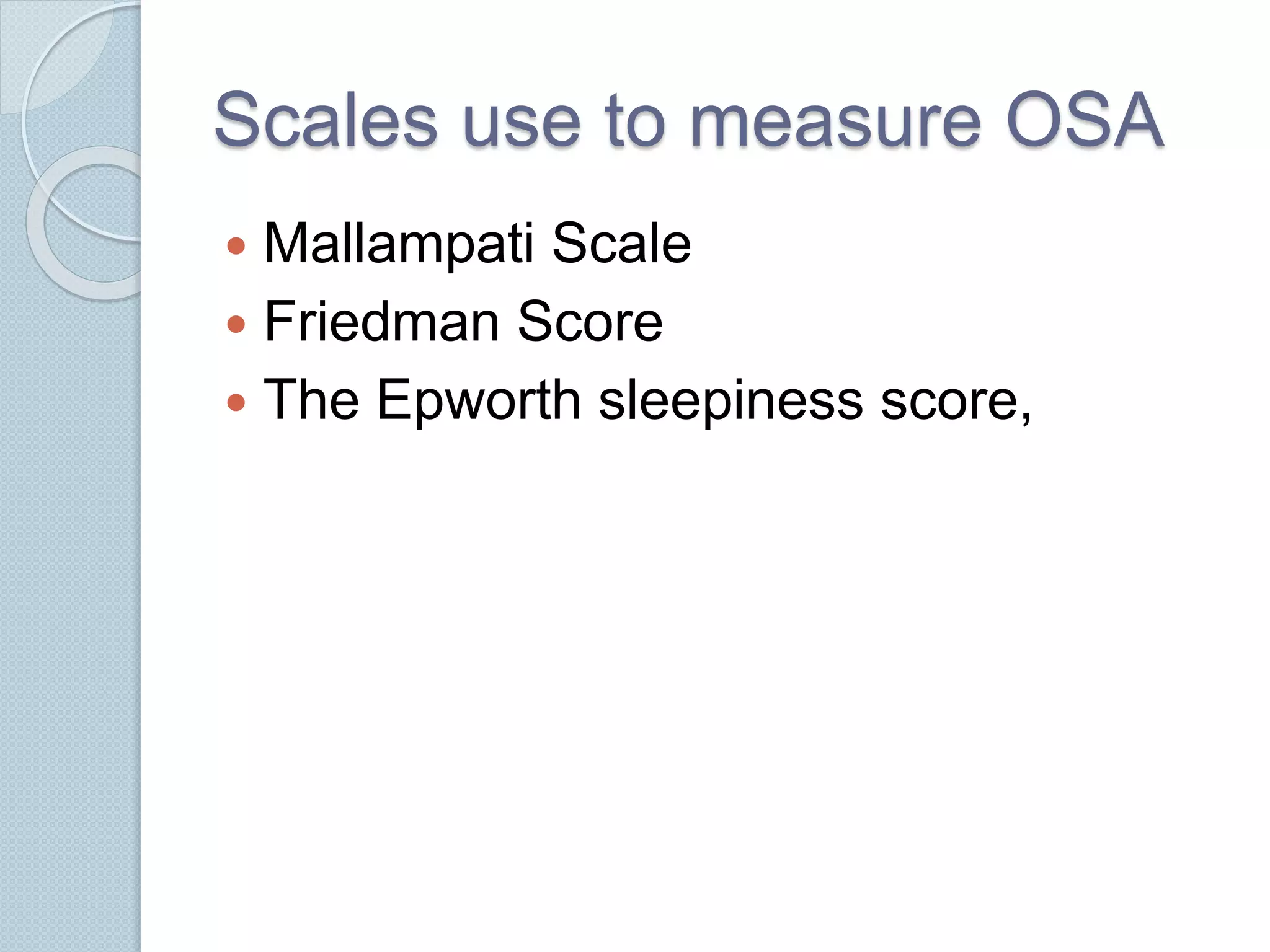 Etiology Of Obstructive sleep apnea | PPTX