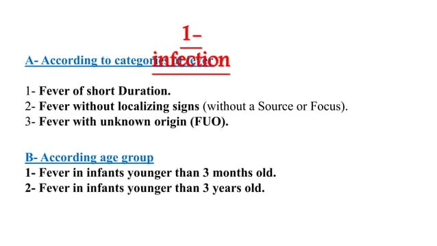 Etiology and approach of the fever | PPTX | Lung and Respiratory Health ...
