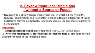 Etiology and approach of the fever | PPTX