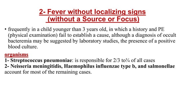 Etiology and approach of the fever | PPTX | Lung and Respiratory Health ...