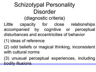 Etiology and cluster a | PPT | Mental Health | Diseases and Conditions