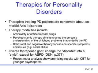 Etiology and cluster a | PPT | Mental Health | Diseases and Conditions