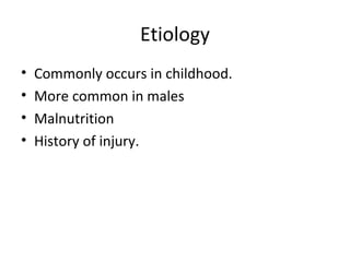Etiology and pathogenesis | PPT
