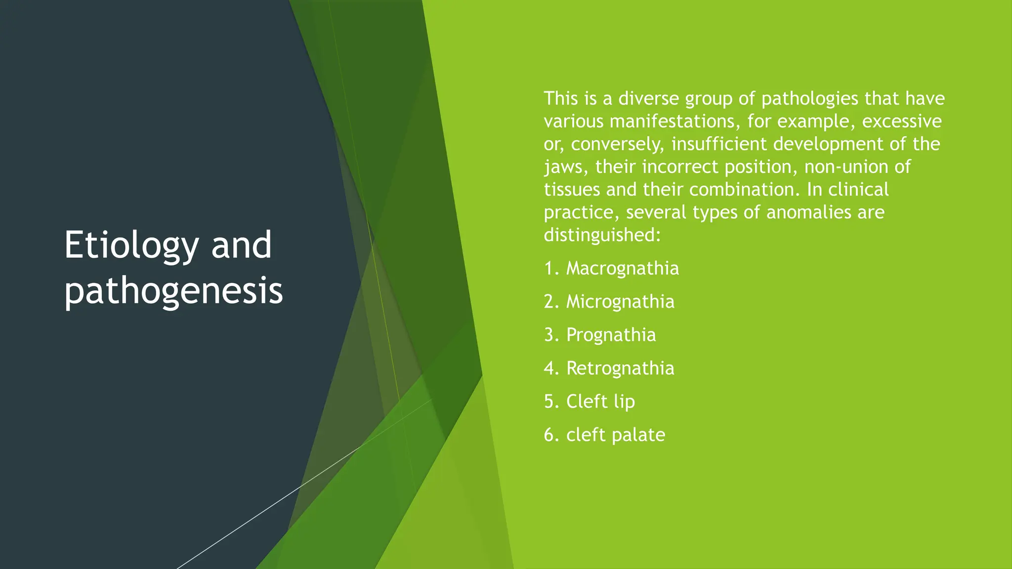 Etiology and pathogenesis of anomalies of the maxillofacial system.pptx