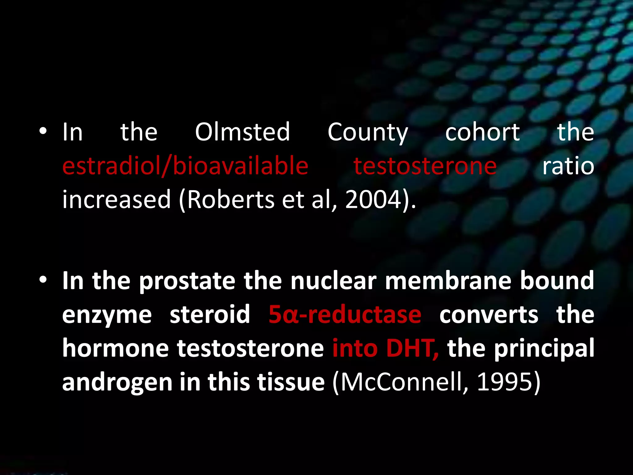 Etiology and pathophysiology of bph | PPTX