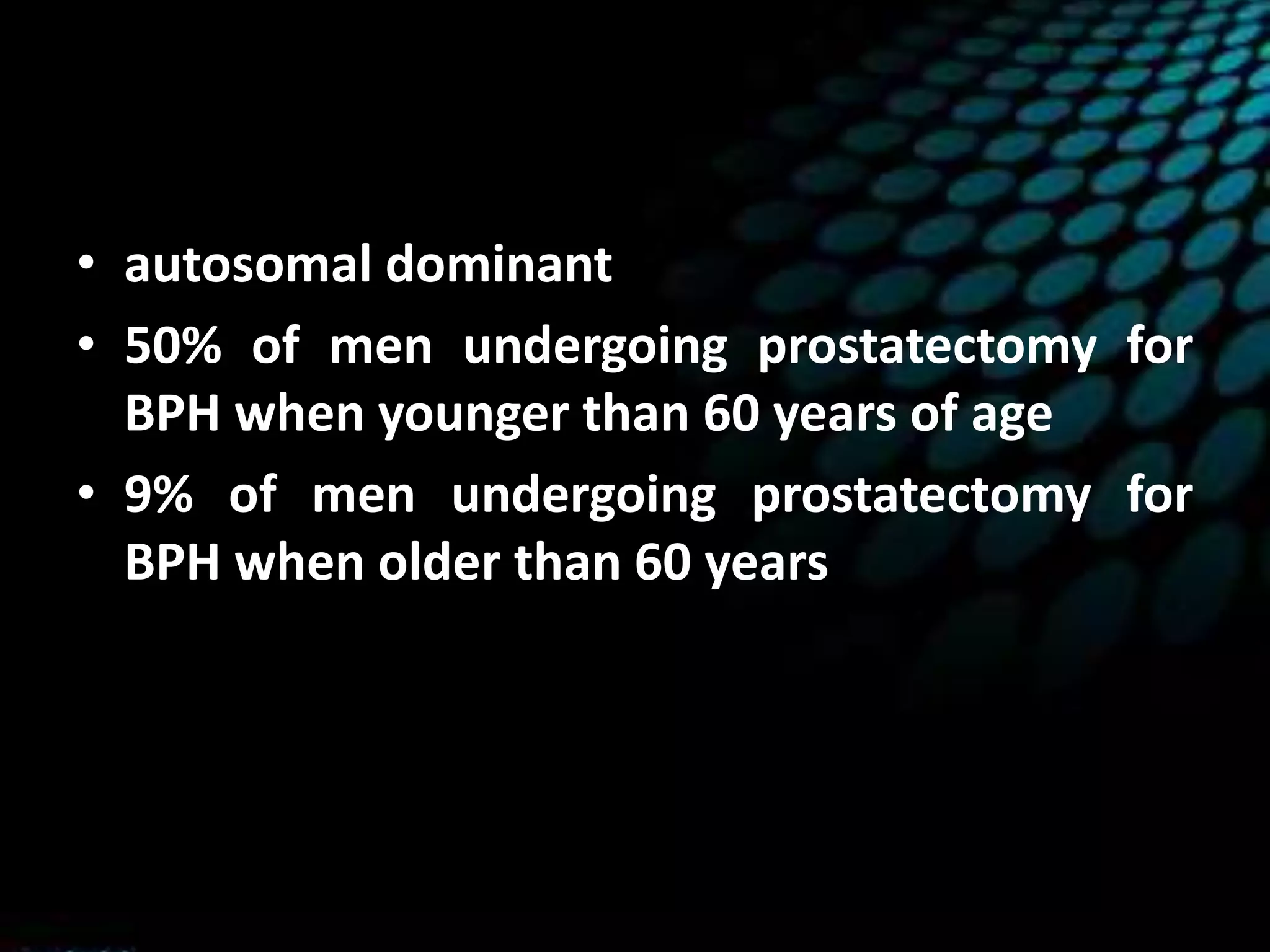 Etiology and pathophysiology of bph | PPTX