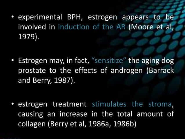 Etiology and pathophysiology of bph | PPTX
