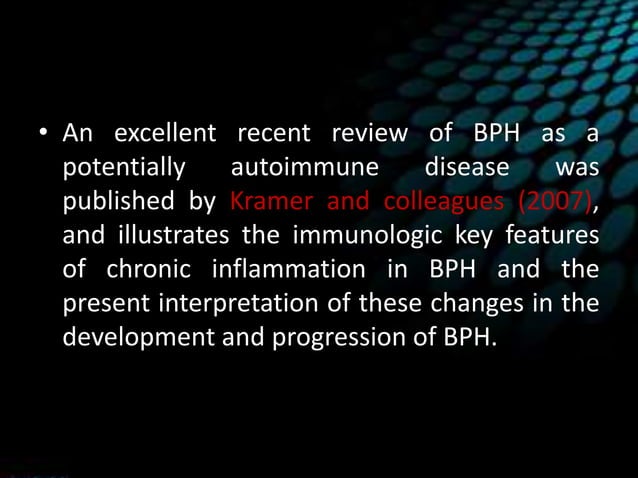Etiology and pathophysiology of bph | PPTX